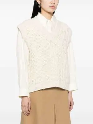 REJINA PYO Dan Ribbed-knit Wool Top