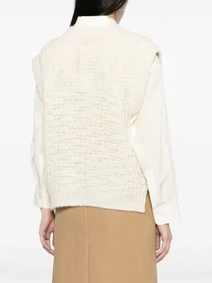 REJINA PYO Dan Ribbed-knit Wool Top