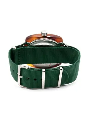 BRISTON Clubmaster Sport Hms Date 42mm - Green