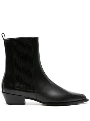 AeydĒ Belinda Leather Ankle Boots