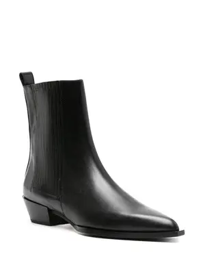 AeydĒ Belinda Leather Ankle Boots