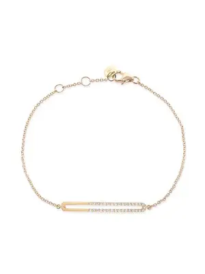 ALINKA 18kt Rose Luna Diamond Bracelet - Gold
