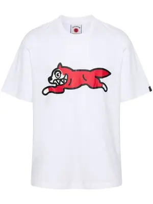 ICECREAM Running Dog Cotton T-shirt - White
