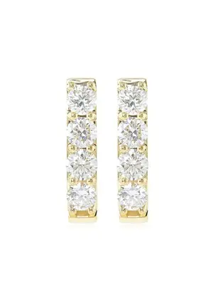 ALINKA 18kt Yellow Linka Grande Diamond Hoop Earrings - Gold