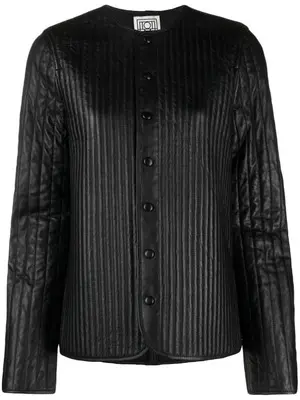 TOTEME Quilted Leather Jacket