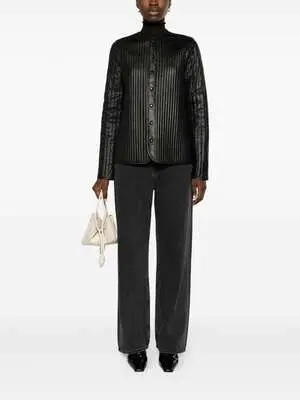 TOTEME Quilted Leather Jacket