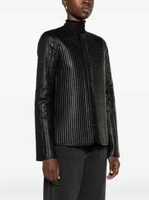 TOTEME Quilted Leather Jacket