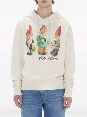 JW Anderson Gnome Trio Cotton Hoodie