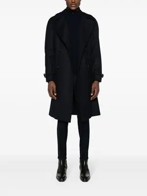 Zegna Half-zip Cashmere Jumper - Blue