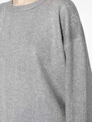 GROUND ZERO Graphic-print Jumper - Grey