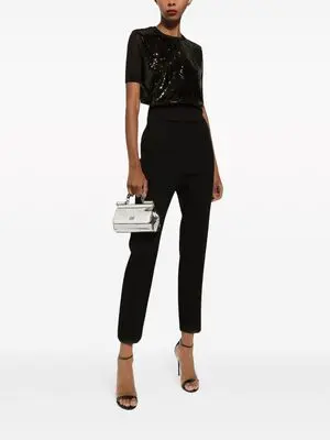 Dolce & Gabbana Sequin-embellished Top