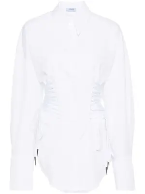 Mugler Cuffed Shirts For Women