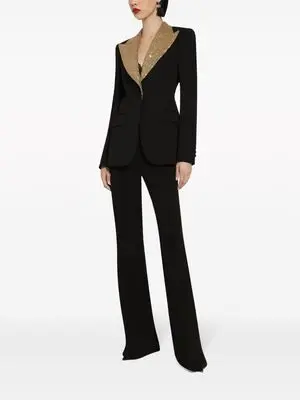Dolce & Gabbana Turlington Single-breasted Blazer - Black