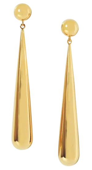 Lié Studio The Louise -plated Drop Earrings - Gold