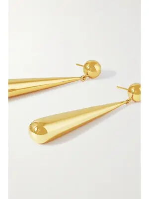 Lié Studio The Louise -plated Drop Earrings - Gold