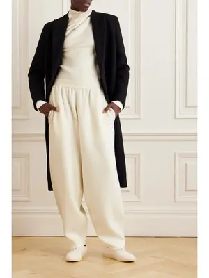 THE ROW Ednah Merino Wool Tapered Trousers