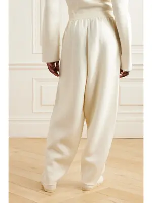 THE ROW Ednah Merino Wool Tapered Trousers