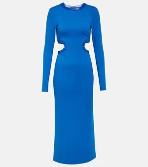 Staud Dolce Cutout Midi Dress