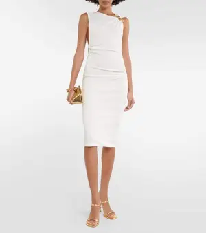 Christopher Esber Callisto Trinity Jersey Midi Dress