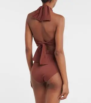 Johanna Ortiz Halterneck Bikini Top