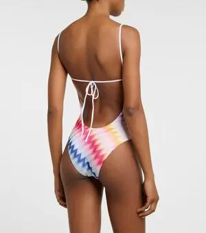 Missoni Zig Zag One Piece Swimsuit