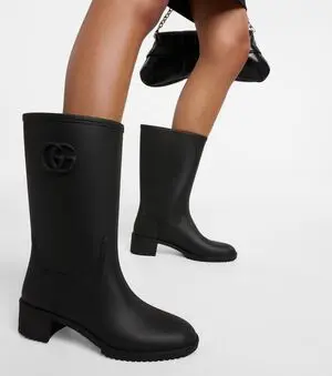 Gucci Double G Rain Boots