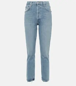 AGOLDE Riley High-rise Straight Leg Jeans