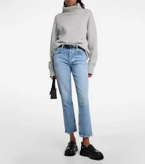 AGOLDE Riley High-rise Straight Leg Jeans
