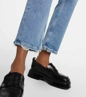 AGOLDE Riley High-rise Straight Leg Jeans