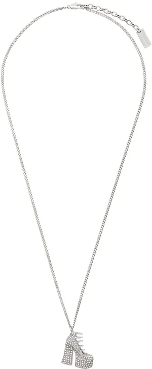 Marc Jacobs Marc Jacobs 'The Kiki Ankle Boot' Necklace 059 Silver/crystal