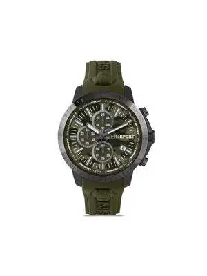 PLEIN SPORT Plein Gain 43mm Chronograph Watch - Green