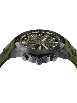 PLEIN SPORT Plein Gain 43mm Chronograph Watch - Green