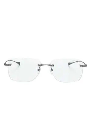 Dita Rectangle-frame Glasses - Grey