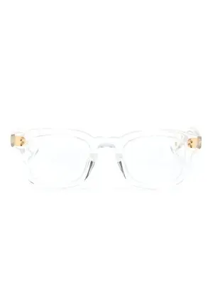 Dita Square-frame Glasses - Neutrals
