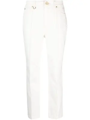 Zimmermann Matchmaker Capri Cropped Jeans - White