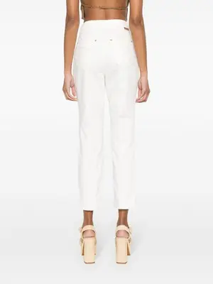 Zimmermann Matchmaker Capri Cropped Jeans - White