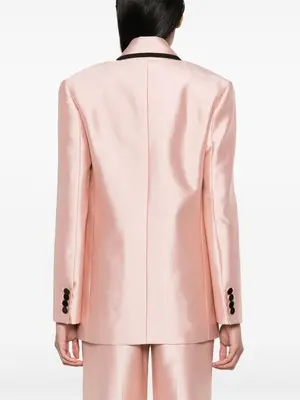 Zimmermann Contrasting-trim Single-breasted Blazer