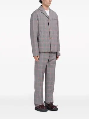 Marni Checked Single-breasted Blazer