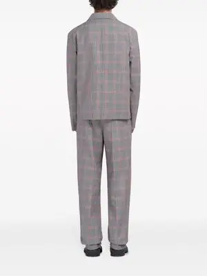 Marni Checked Single-breasted Blazer