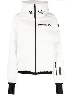 Moncler Suisses Logo-print Puffer Jacket