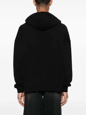 Palm Angels Monogram-appliqué Cotton Hoodie