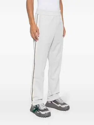 Palm Angels Monogram-embroidered Track Pants - Grey