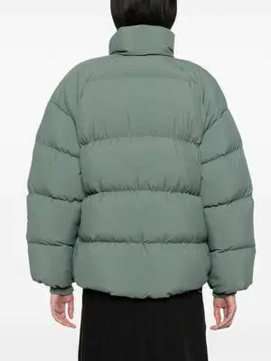 Y3 X Asymmetric Puffer Jacket - Green
