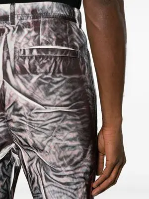 KANGHYUK Abstract-print Trousers