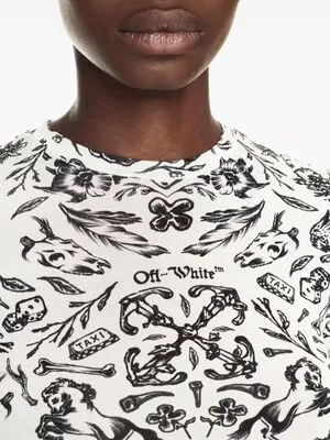 Off-White Tattoo-print T-shirt