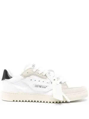 Off-White 5.0 Leather Sneakers - White
