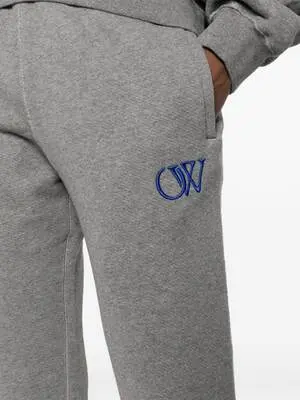 Off-White Logo-embroidered Track Pants