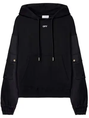 Off-White Logo-print Cotton Hoodie