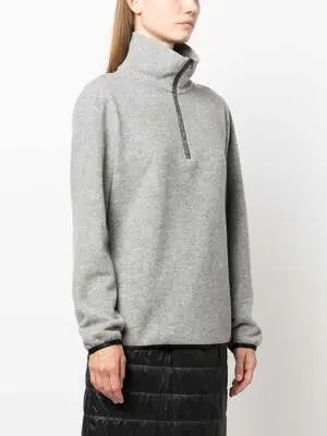 Brunello Cucinelli Mélange Half-zip Sweatshirt