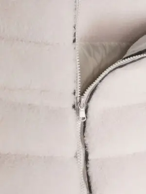 Brunello Cucinelli Fleece-texture Padded Scarf